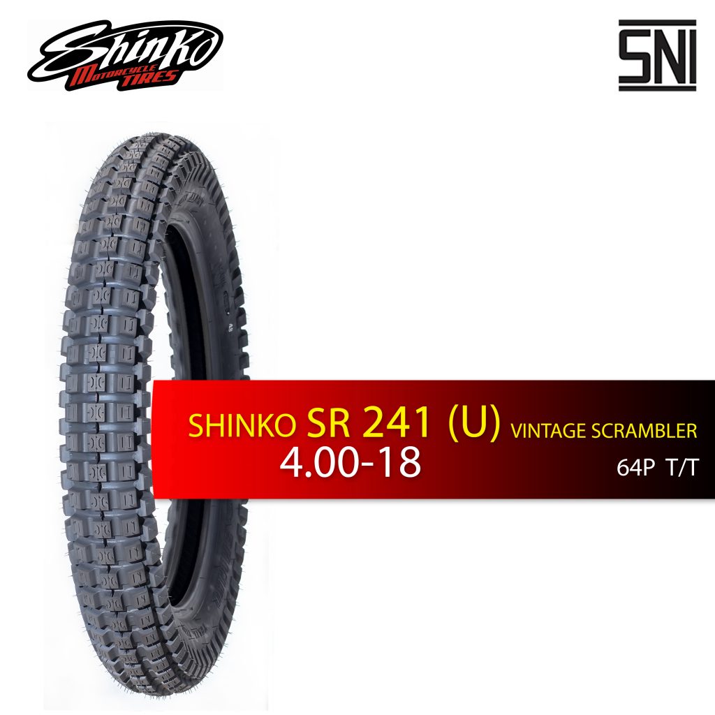 SR 241 VINTAGE SCRAMBLER Archives - Shinko Tire Indonesia